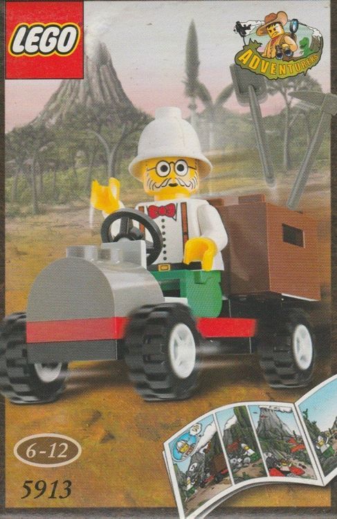 LEGO ADVENTURERS 5913 DR. LIGHTNING'S CAR | Kaufen auf Ricardo