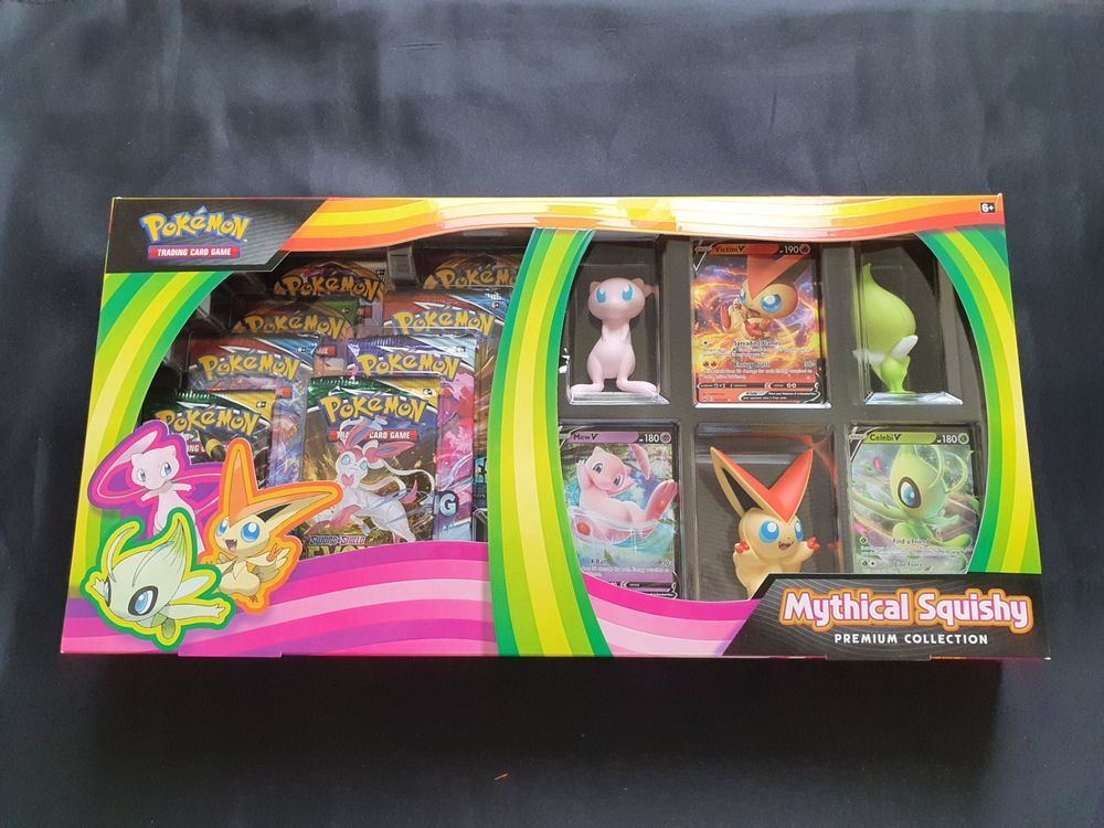 Pokémon Mythical Squishy Premium Collection Box (EN) (Neu und ...