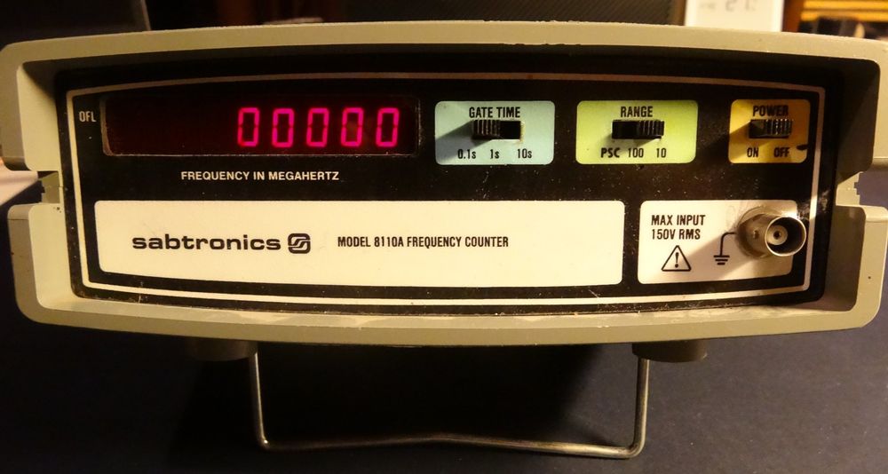 Frequenzzähler Sabtronics 8110A (Gebraucht) in Weisslingen für CHF 5 ...