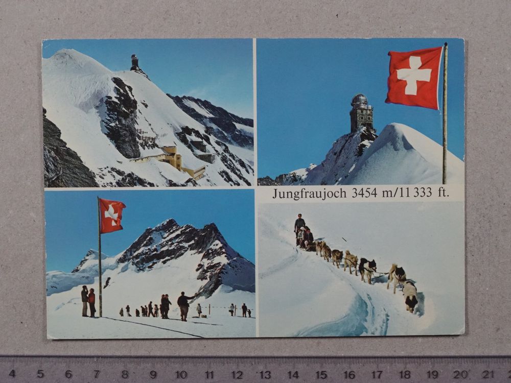 Jungfraujoch, Jungfrau, 1980 | Kaufen auf Ricardo