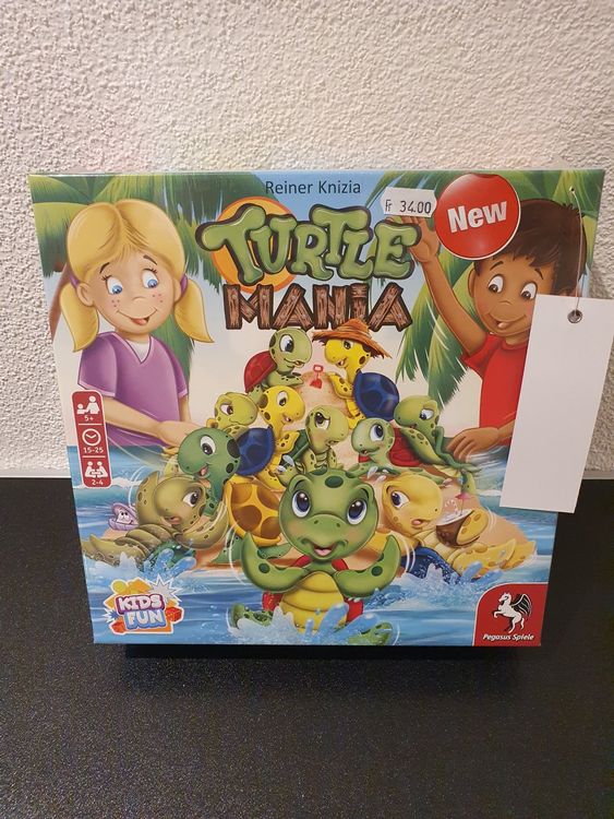 Neu - Pegasus Spiele - Turtle Mania (Neu und originalverpackt) in ...