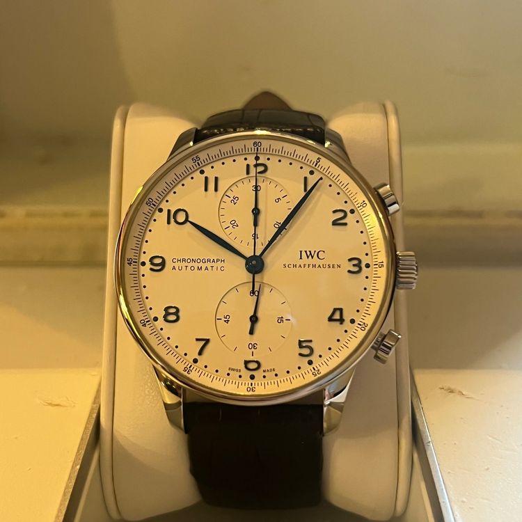 IWC Portugieser Chronograph Full Set IW371417 (Gebraucht) in Carouge GE ...