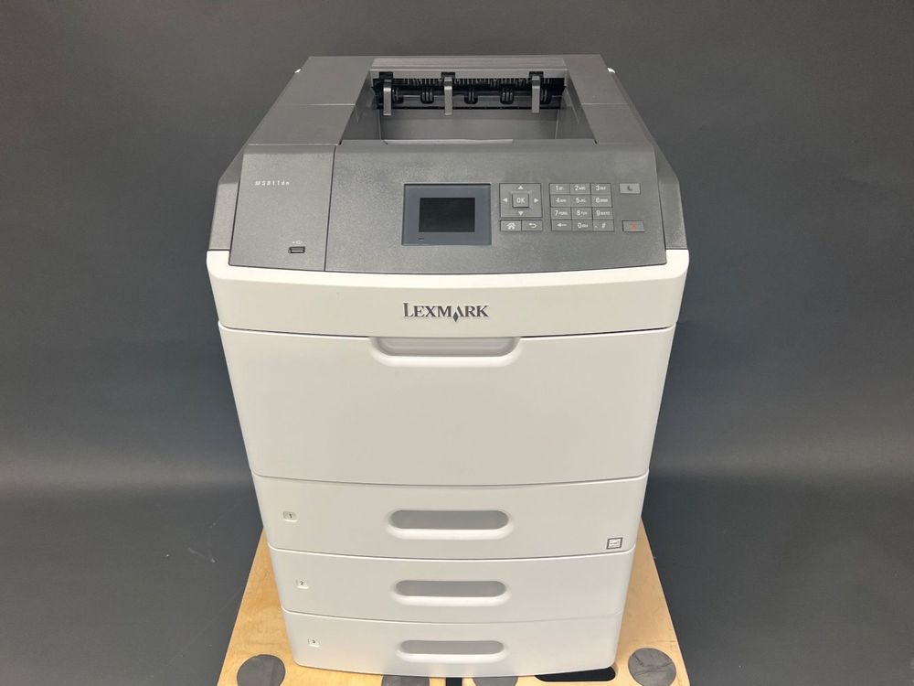 Lexmark MS811dtn Laser / Duplex / LAN / 3x 550 Blatt Schacht (Gebraucht ...