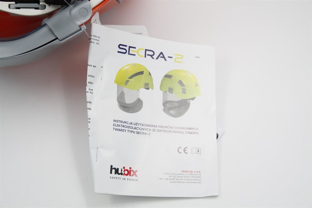 SECRA Elektriker-Schutzhelm mit Gesichtsschutz (NEU!) (Neu (gemäss Beschreibung)) in Zürich für ...