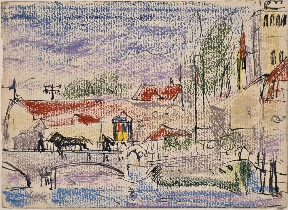Aquarell Clara Vogelsang Eymann (15 x 10) 40 % seines Wertes (Gebraucht ...
