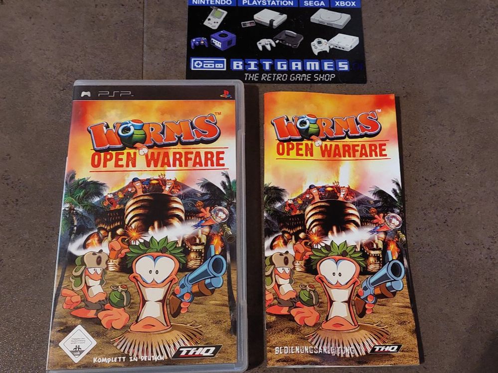 Worms Open Warfare PSP (Gebraucht) in Recherswil für CHF 14 – mit ...
