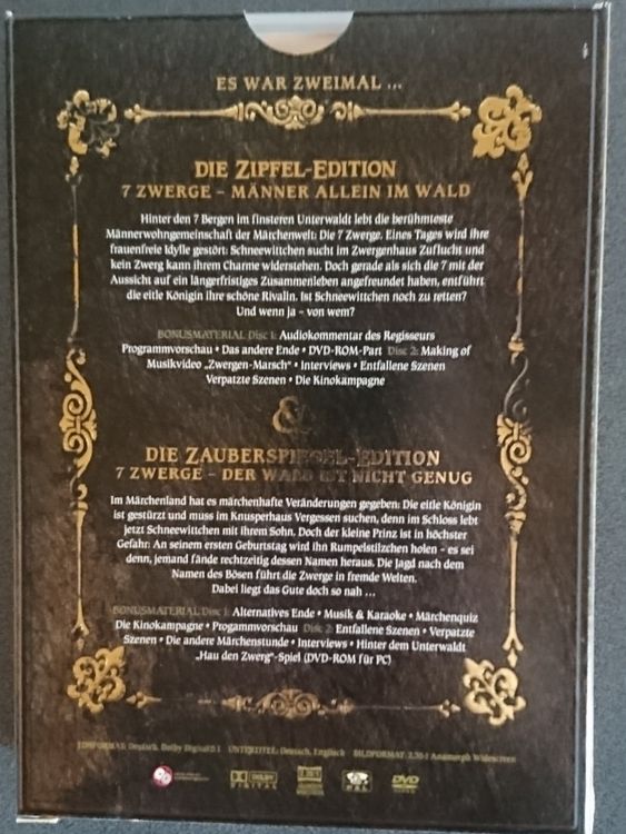 7 Zwerge "Die Riesen-Box" mit 4 DVD's (Gebraucht) in St.Pelagiberg für ...