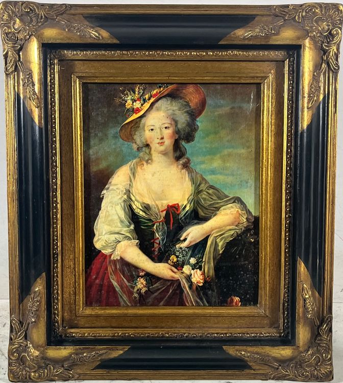 Gemälde von eine Edler Dame mit Blumen (Gebraucht) in Root für CHF 19 – mit Lieferung auf ...