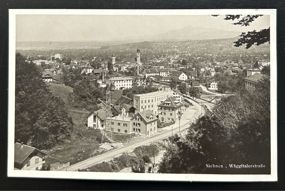 Fotokarte Siebnen Wäggitalerstrasse (Gebraucht) in Horw für CHF 13 – mit Lieferung auf Ricardo ...