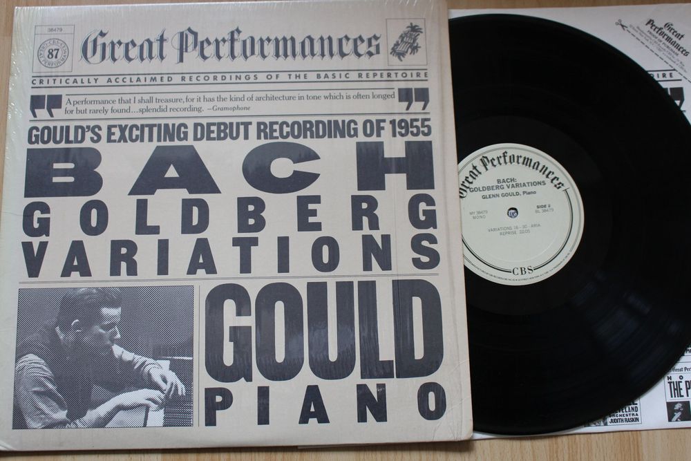 Glenn Gould - Bach: Goldberg-Variationen (1955), mono (Gebraucht) in Möriken AG für CHF 14.9 ...