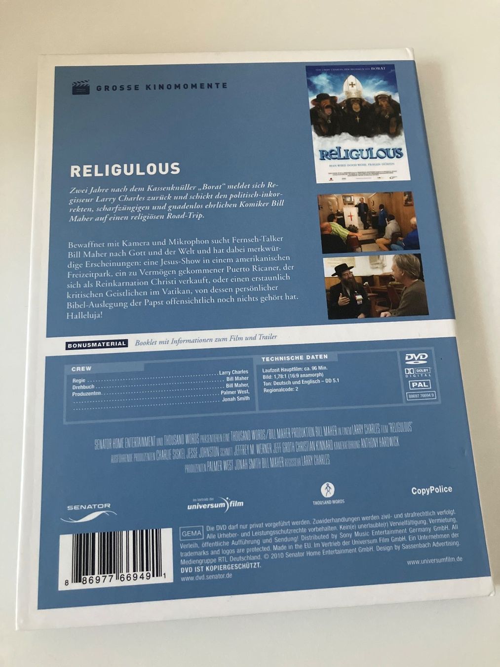 Religulous - Große Kinomomente (DVD) Maher, Bill (Gebraucht) in Arbon ...