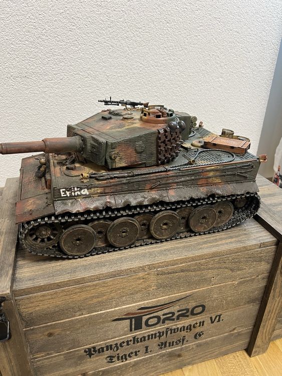 Torro RC Panzer Tiger 1 mit Holzkiste 1:16 (Gebraucht) in Wil SG für ...