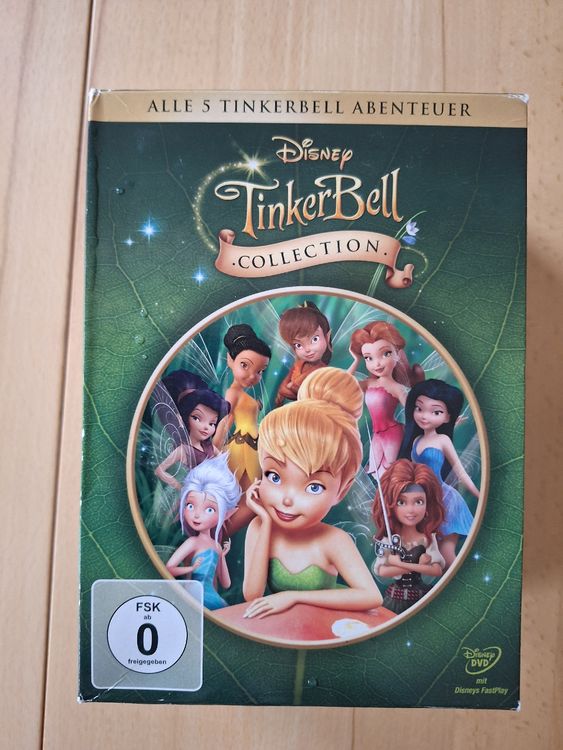 Tinkerbell Collection - Alle 5 Abenteuer DVD Box | Kaufen auf Ricardo
