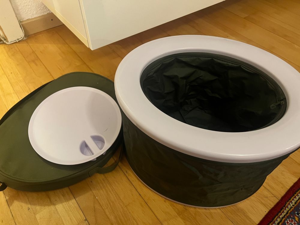 Tragbare Campingtoilette Bivvy Loo | Kaufen auf Ricardo