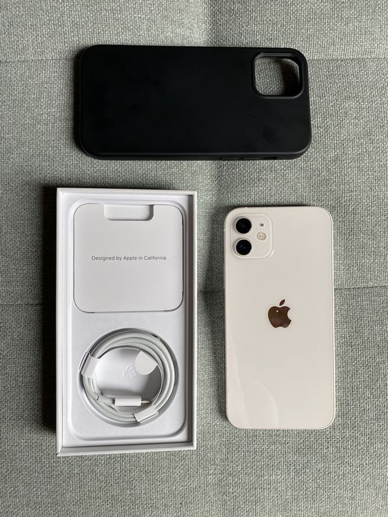 IPhone 12 64GB White with 100% accu capacity (Neu (gemäss Beschreibung ...