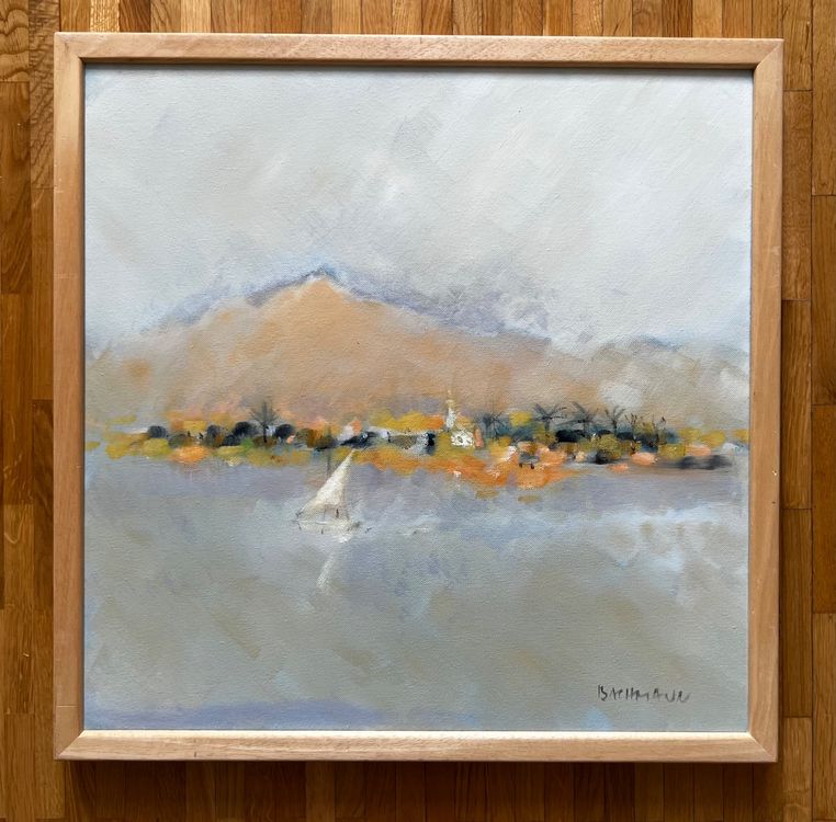 Ölbild von Walter Bachmann, signiert | Kaufen auf Ricardo