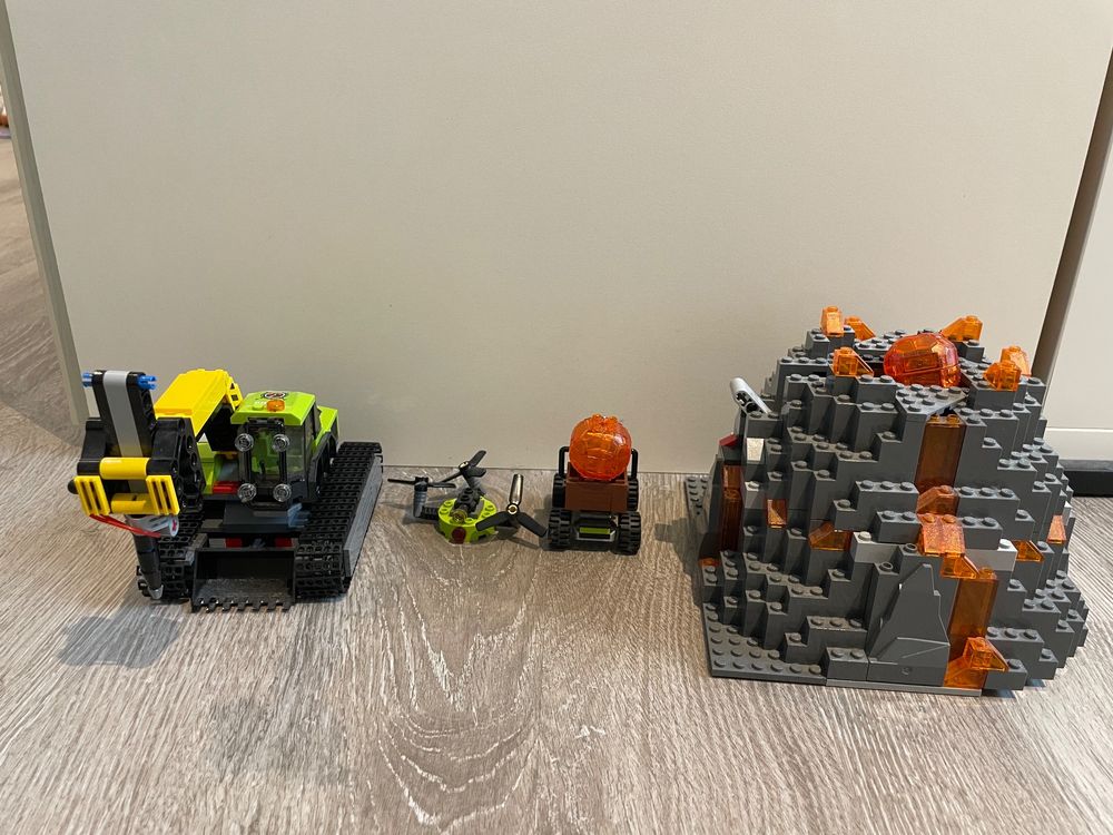 Lego 60124/ Vulkan Forscherstation | Kaufen auf Ricardo