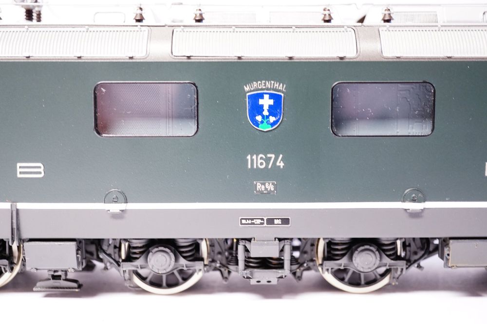 2ß Lemaco Spur 0 -036/1 SBB Re 6/6 grün 11674 Murgenthal (Gebraucht) in ...