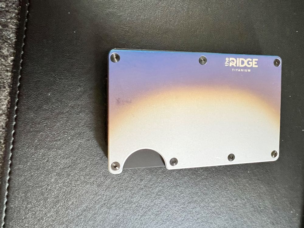Ridge Wallet Titanium Burnt (Gebraucht) in Epautheyres für CHF 36 – mit ...