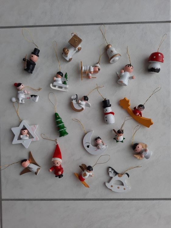 Weihnachtsschmuck, Figuren zum Aufhängen (Gebraucht) in Möhlin für CHF 8 – mit Lieferung auf ...