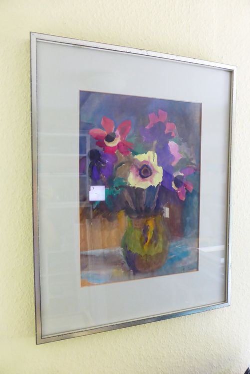 Andreas Juon - Gemälde -Blumenstrauss in der Vase, signiert (Gebraucht) in Brunnadern für CHF ...
