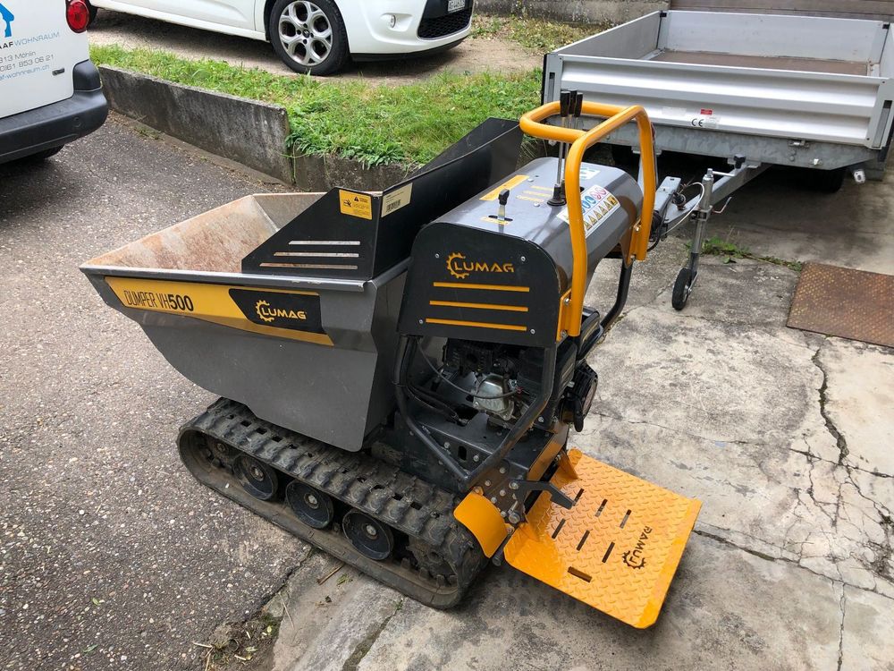 Mini-Raupendumper LUMAG VH-500 (Gebraucht) in Möhlin für CHF 2500 – nur Abholung auf Ricardo kaufen
