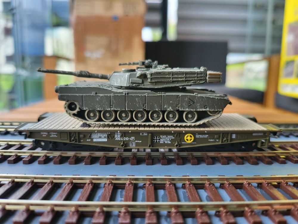 Roco H0 transport platform mit Leopard II | Kaufen auf Ricardo