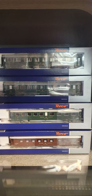 ROCO:AC: SBB WAGEN-SET 74126 NEUWERTIG OVP (Gebraucht) in Biglen für ...