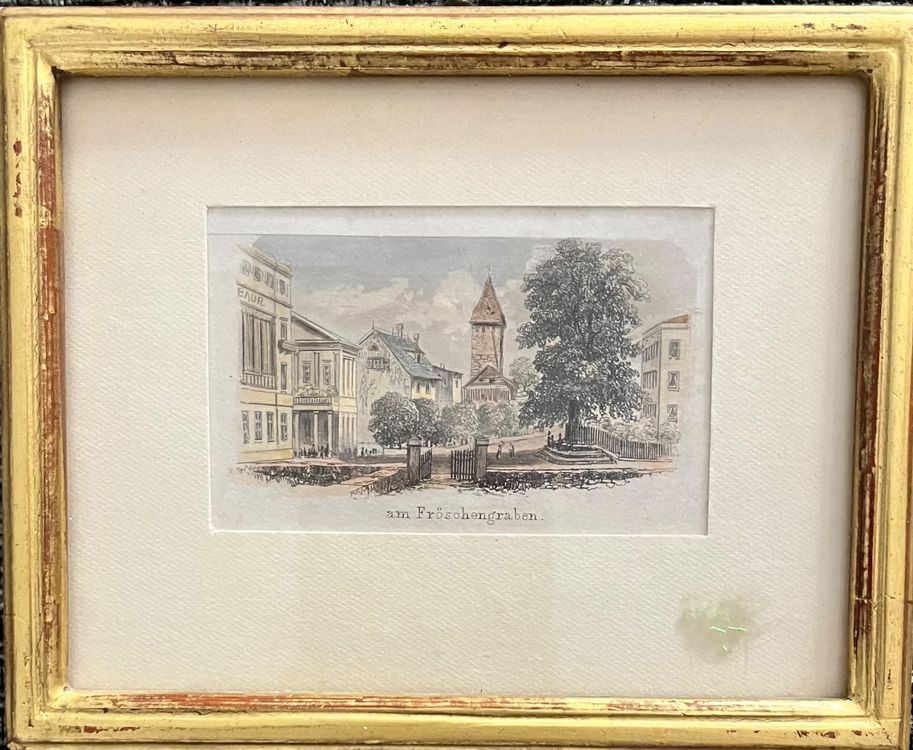 Kolorierte Stich aus Fröschengraben (Gebraucht) in Hochdorf für CHF 5 – mit Lieferung auf ...