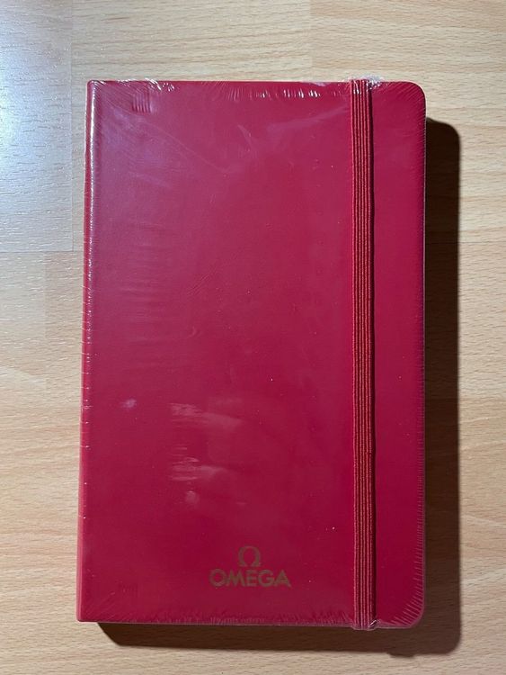 Omega cahier de note rouge 22x15 cm NEW | Kaufen auf Ricardo