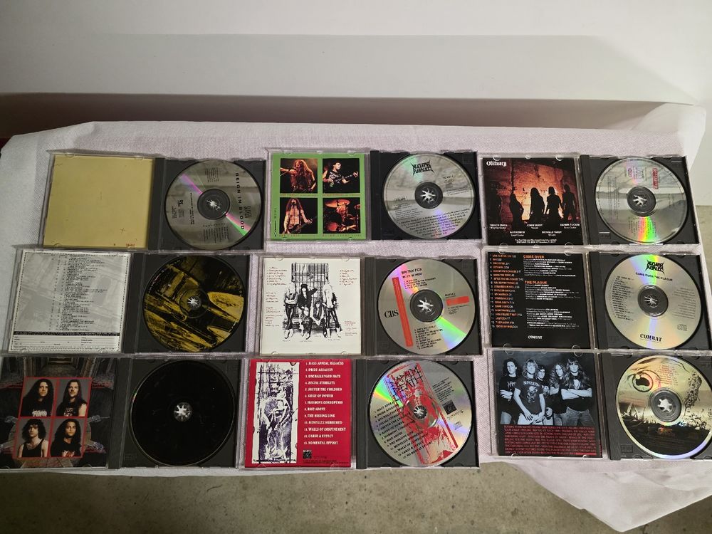 Metal, Death Metal, Hard Rock - CD Sammlung (Gebraucht) in Küssnacht am ...