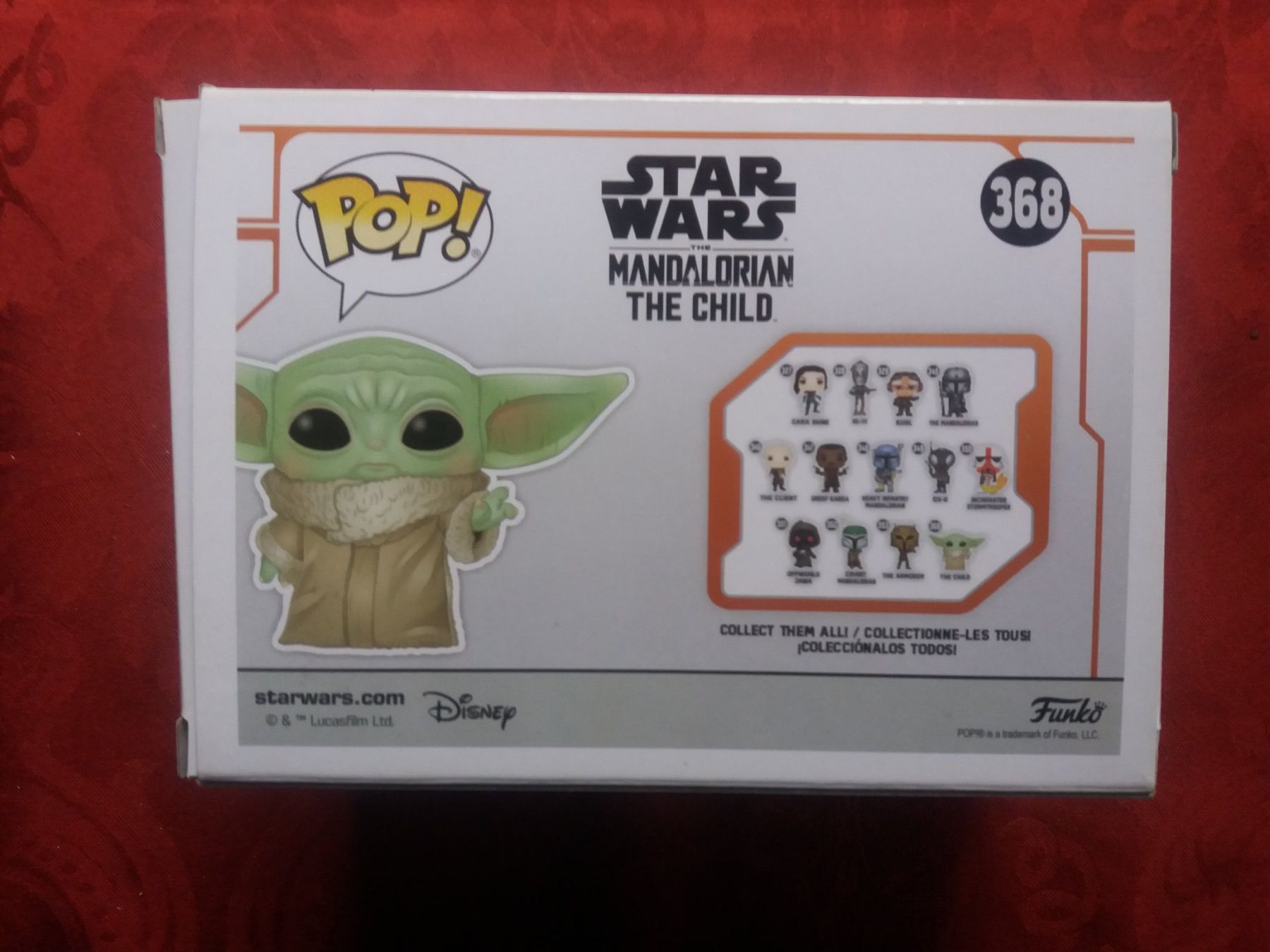 Figurine Funko Pop Star Wars The Child Mandalorian 368 (Neuf avec ...