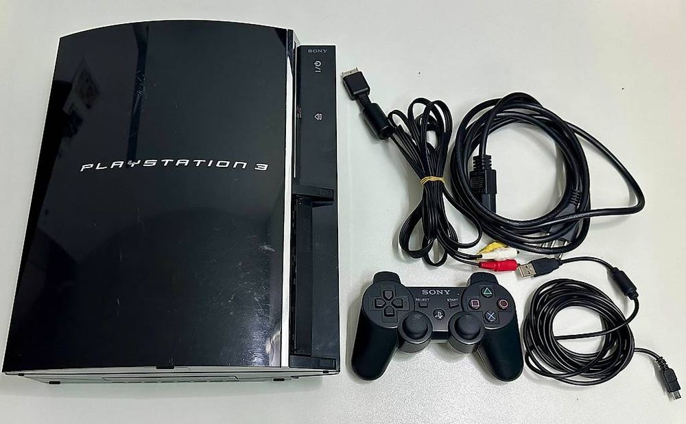 Sony Playstation 3 PS3 FAT CECHC04 60 Gb (PS2 Games) (Gebraucht) in ...