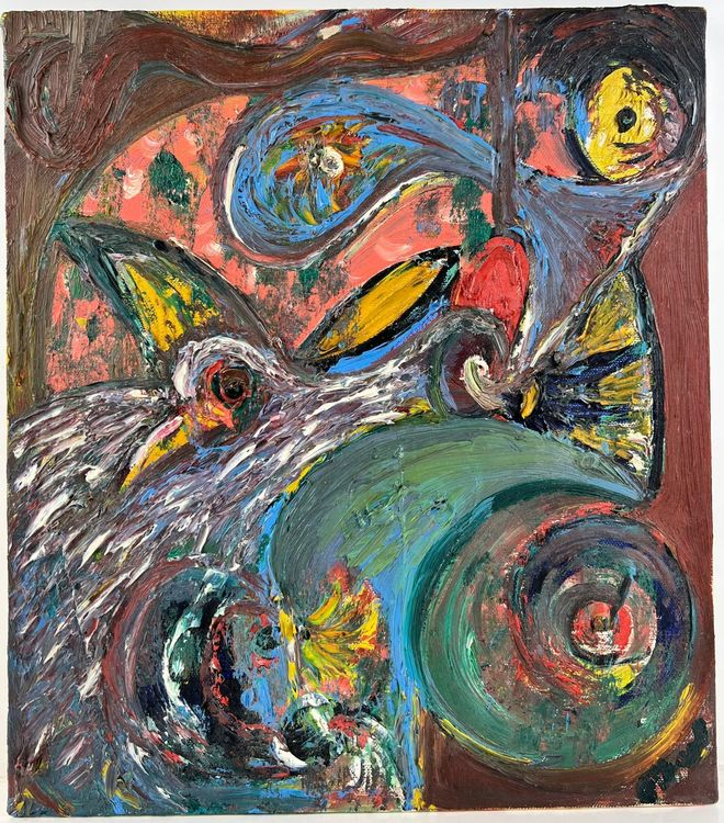 Abstrakt Gemälde (Gebraucht) in Neuhausen am Rheinfall für CHF 10 – mit Lieferung auf Ricardo kaufen