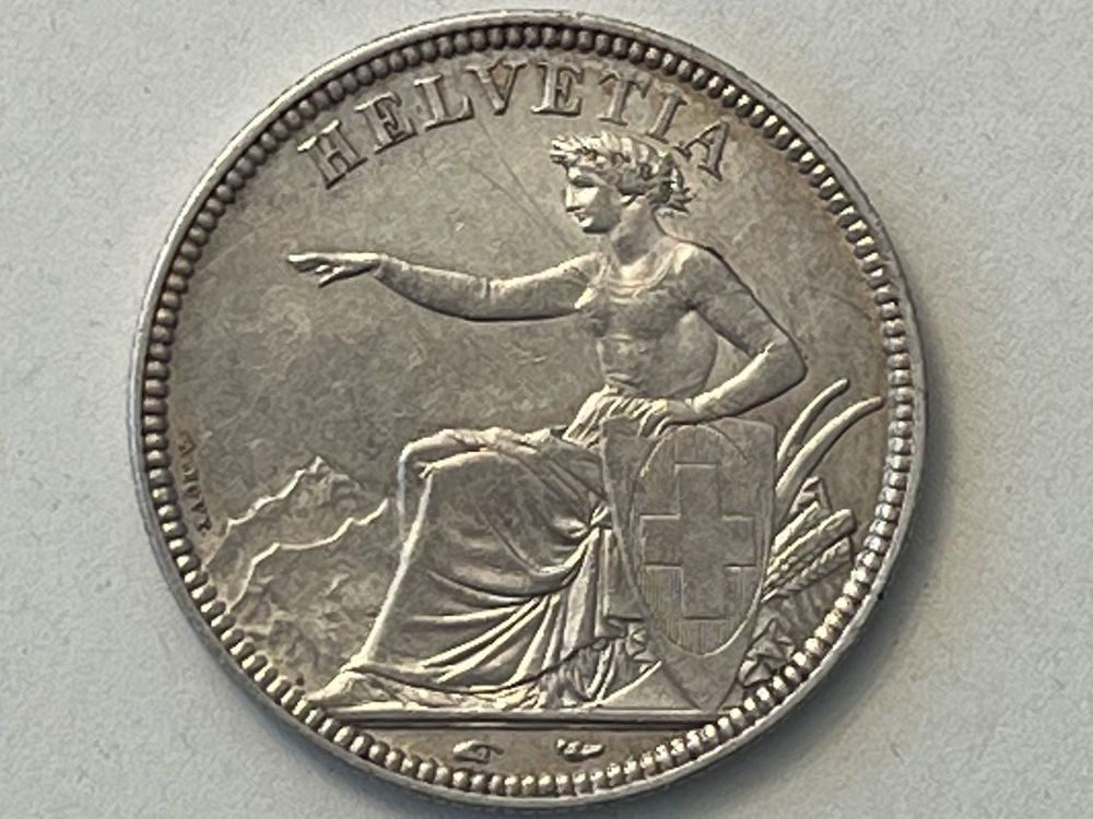 5 Franken 1851, Vorzüglich!!! | Kaufen auf Ricardo