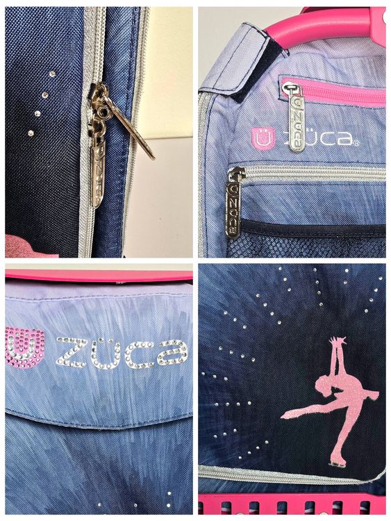 Züca Eiskunstlaufkoffer Skating Trolley Rolling Bags Top!!! (Gebraucht ...