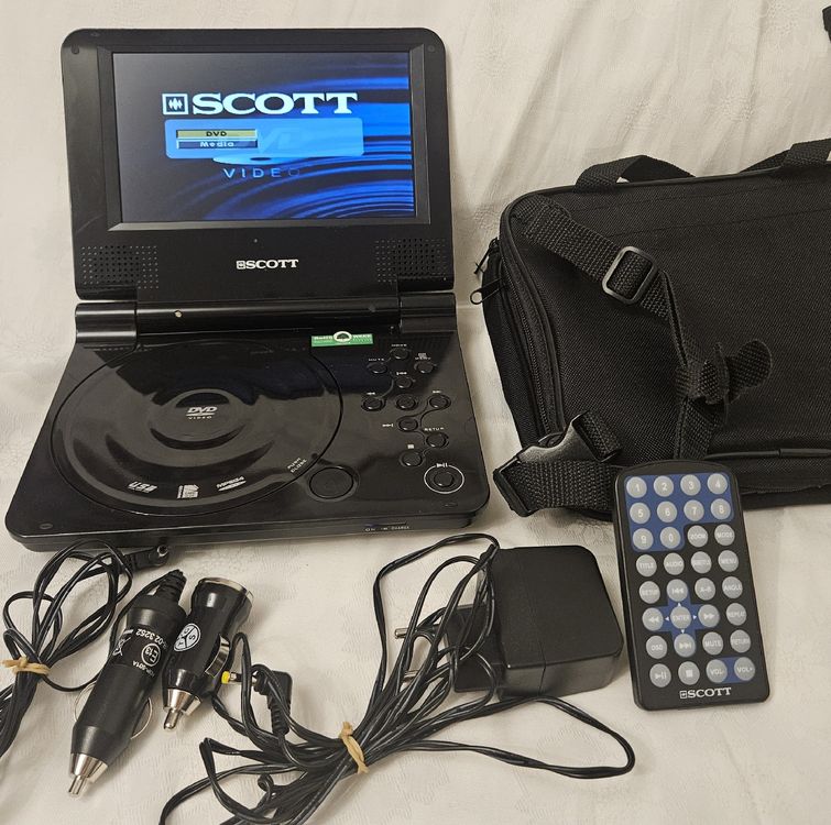 SCOTT DPX 768 BK, DVD player. mit zubehör. (Art;2824) (Gebraucht) in ...