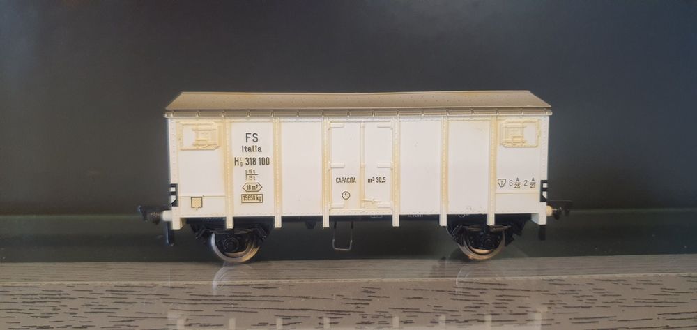 FLEISCHMANN:DC: FS SPITZDACH GÜTERWAGEN WEISS TOP/OVP | Kaufen auf Ricardo