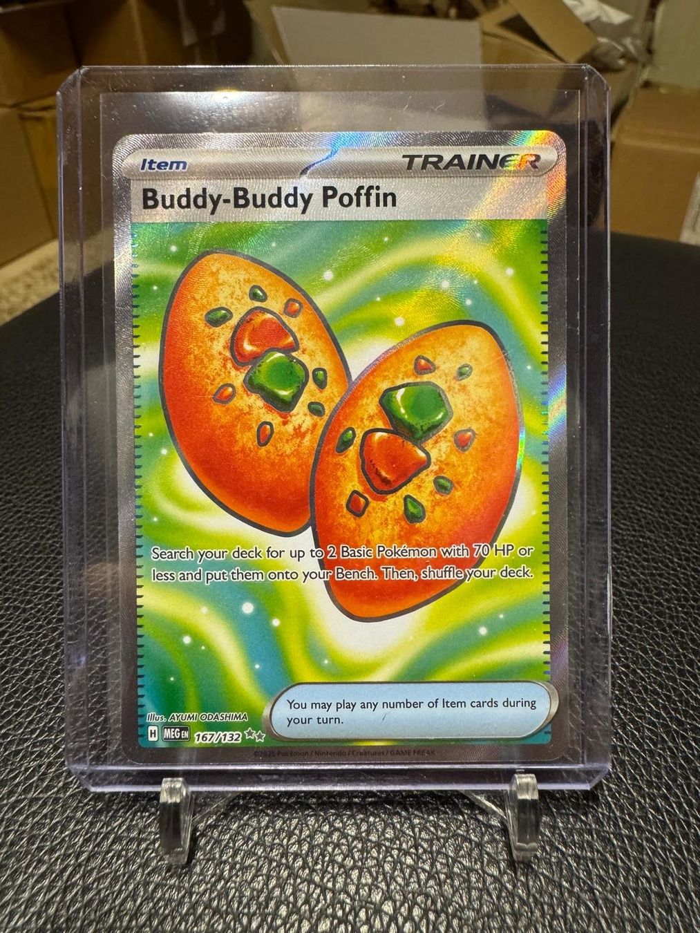 Buddy-Buddy Poffin | Ultra Rare | MEG 167/132 | EN (Gebraucht) in ...