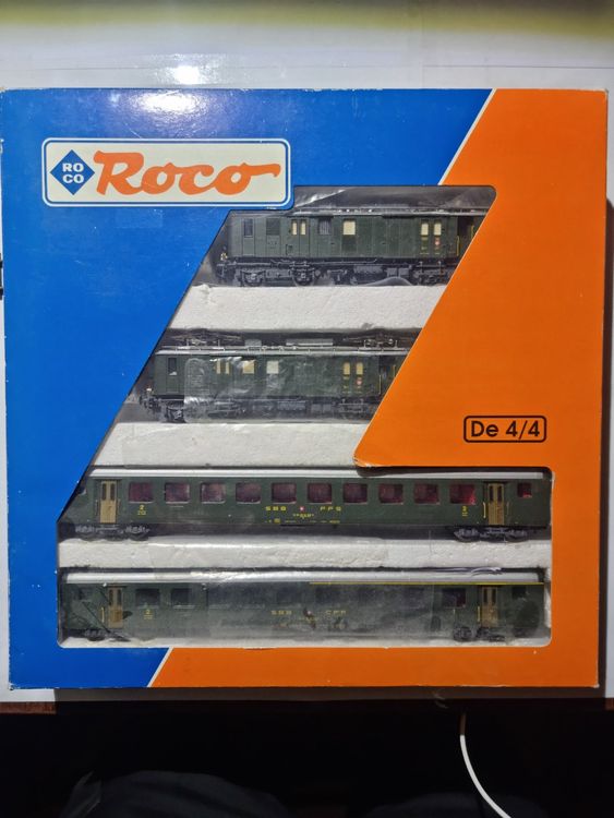 Roco Coffret 43024 SBB De 4/4 DC HO (Neu (gemäss Beschreibung)) in für ...