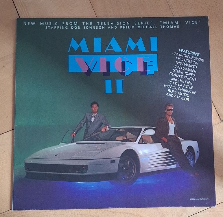 Miami Vice II - Original Soundtrack - Vinyl Schallplatte (Gebraucht) in ...