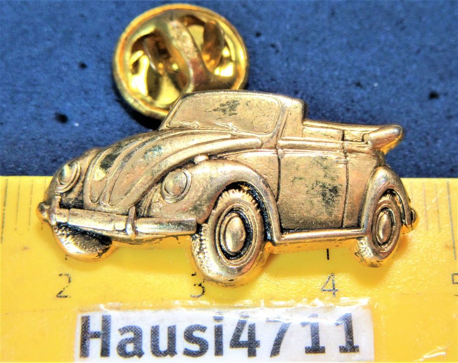 VW KäFER CABRIO GOLDIG SCHMUCK-PIN 30MM (Gebraucht) in Ettingen für CHF 9.95 – mit Lieferung auf ...