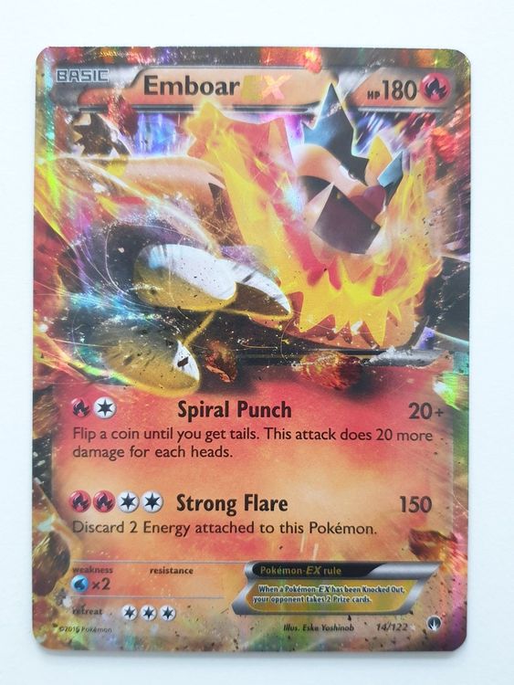 Emboar EX - 14/122 - Ultra Rare (Neu (gemäss Beschreibung)) in St ...
