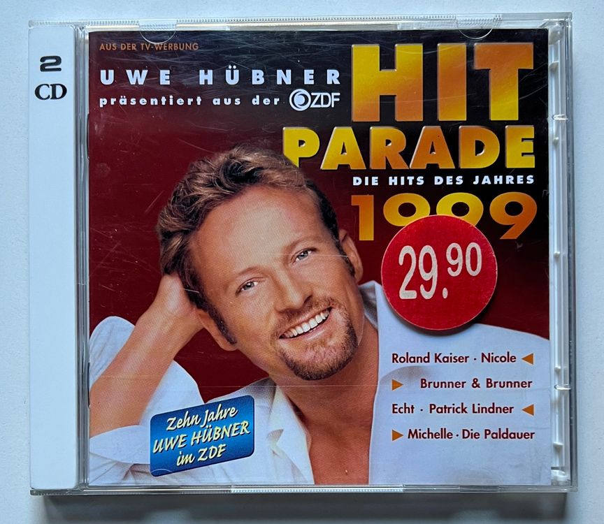 ZDF Hit Parade 1999 / Schlager (2 CDs) (Gebraucht) in Näfels für CHF 3 ...
