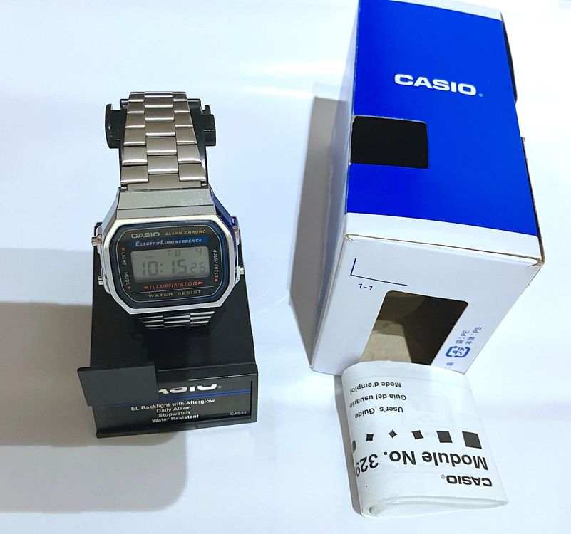 Montre Casio A168WA-1WCR | Kaufen auf Ricardo