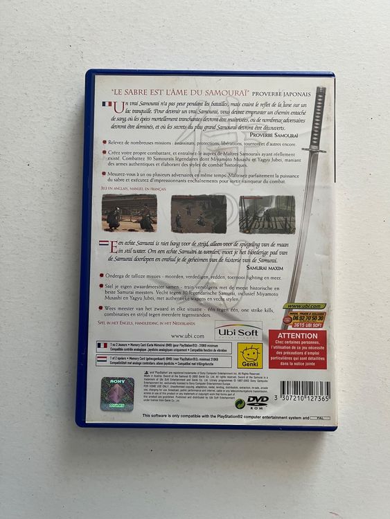 Sword of the Samurai PS2 | Kaufen auf Ricardo