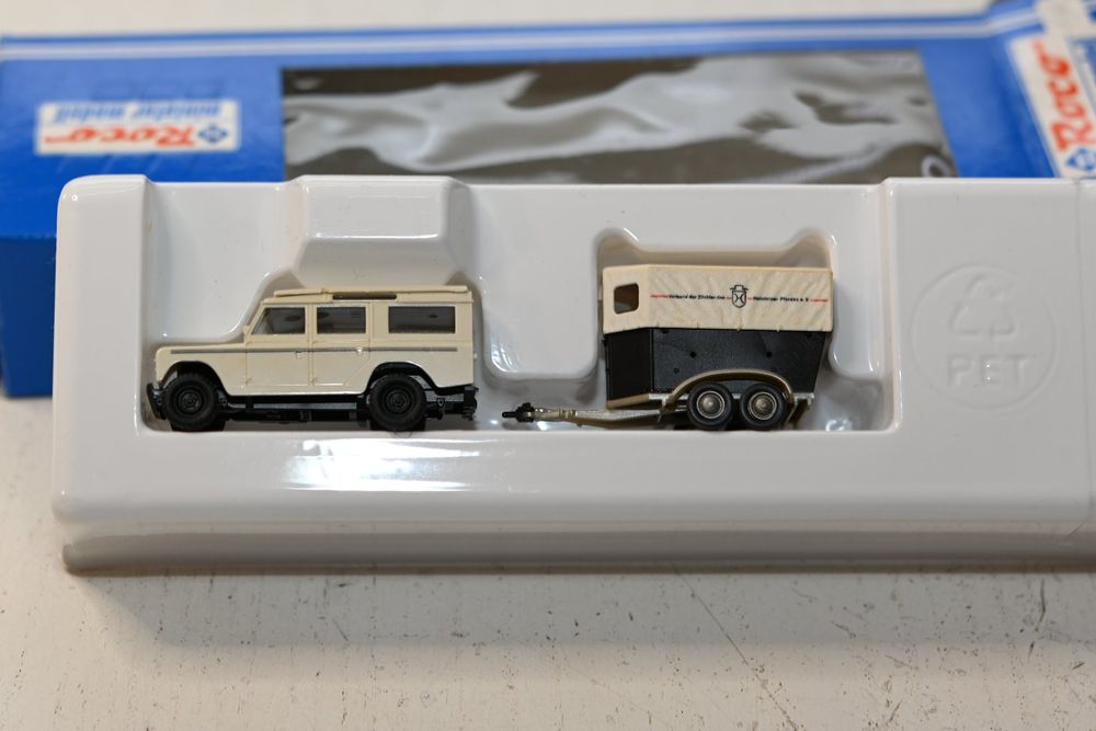 Land Rover Pferdetransport Roco HO mit OVP | Kaufen auf Ricardo