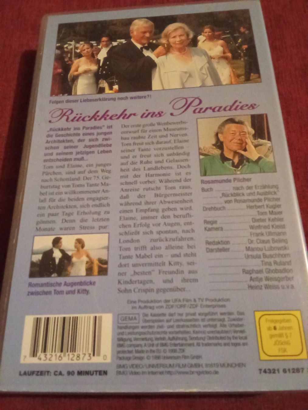 Rosamunde Pilcher: Rückkehr ins Paradies (D 1998) ZDF VHS (Gebraucht ...