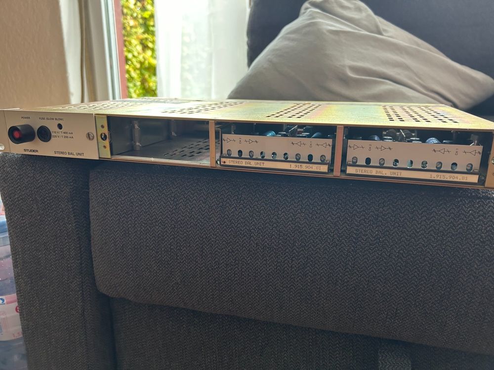 Studer Stereo Balancing Unit – Vintage Studiokomponente (Gebraucht) in ...