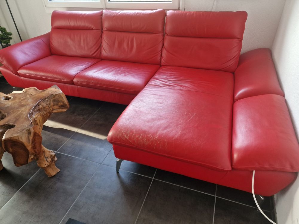 Sofa, Ecksofa , Leder...GRATIS bei Abholung. Nur Abholung. | Kaufen auf Ricardo